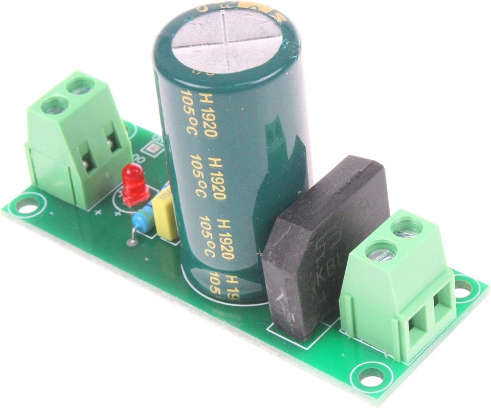 50V 4700uF 6A Rectifier Filter Power Board Single Supply Rectifier AC ...