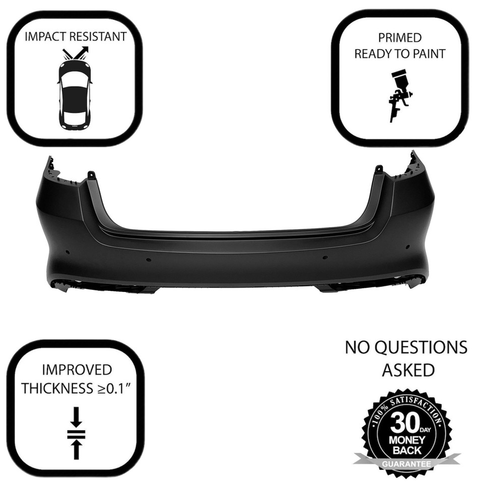 Rear Bumper Cover for 2016-2018 Kia Optima EX LX SX SXL w/Parking Aid ...