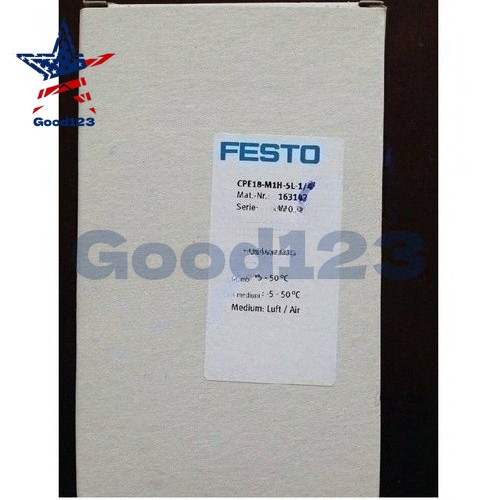 1PC New FESTO CPE18-M1H-5L-1/4 163142 Solenoid Valve Free Shipping | eBay