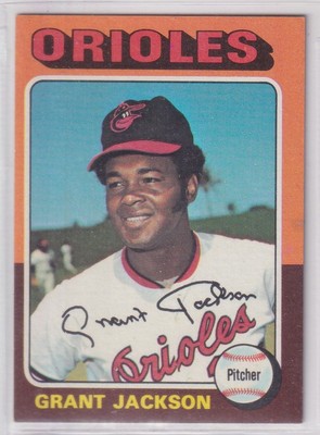 Grant Jackson 1975 Topps #303 Orioles VG-EX c {0110 | eBay