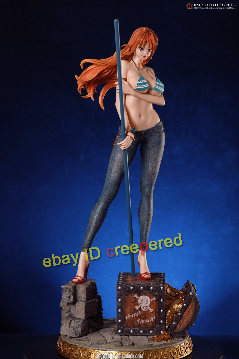 One Piece Nami Statue 1/4 Scale Model Cast Off Green Leaf Studio IN Stock NEW | eBay