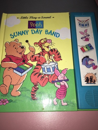 Winnie The Pooh Sunny Day Band Play-a-Sound Book Vintage Collectible ...