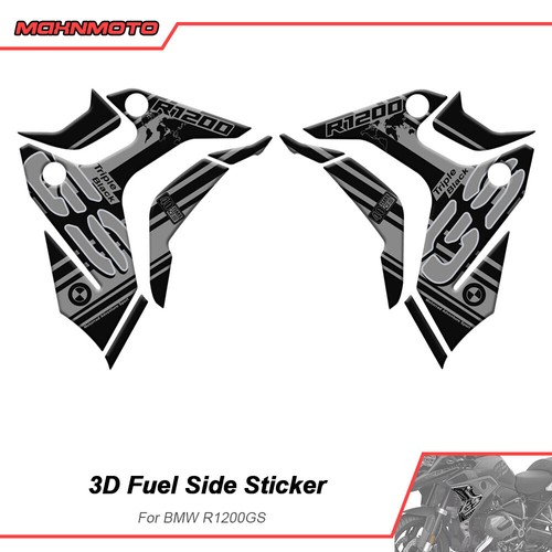 For 2018-2023 BMW R1200GS Triple Black Air Intake Fairing Decal Sticker ...