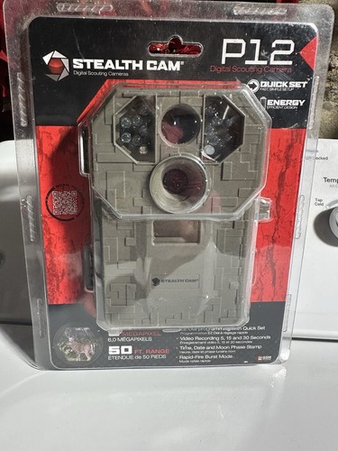 Stealth Cam P12 Digital Scouting Camera 6 Megapixel 50Ft Range Video ...