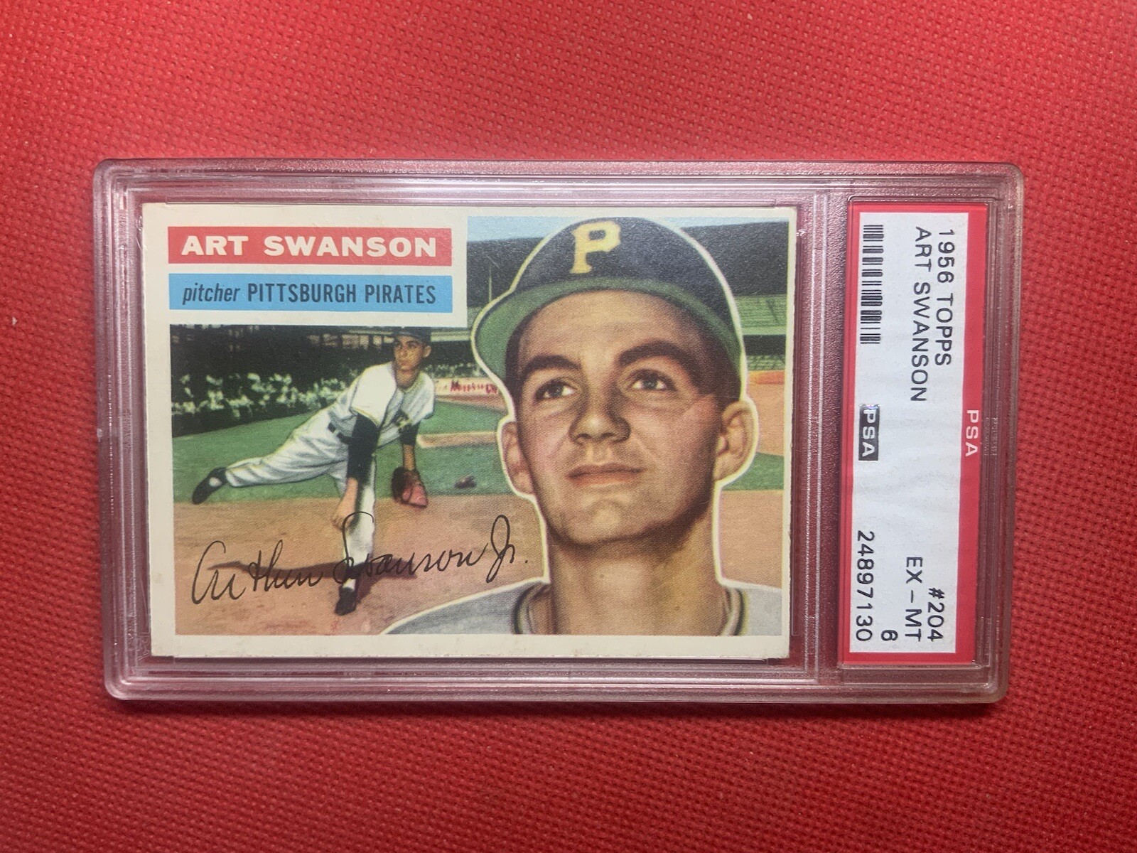 1956 Topps - #204 Art Swanson (RC) for sale online | eBay