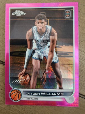 Jayden Williams 2022-23 Topps Chrome OTE Rookie RC Pink Refractor /150 | eBay