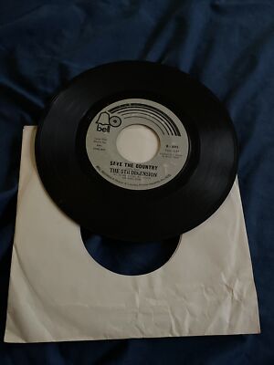 THE 5TH DIMENSION: Save the Country / Dimension 5 BELL 45 RPM | eBay