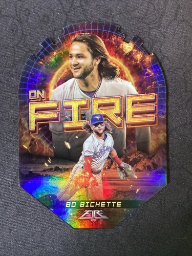 2022 Topps Fire BO BICHETTE - On Fire - Hobby Box Insert #EF-5 | eBay
