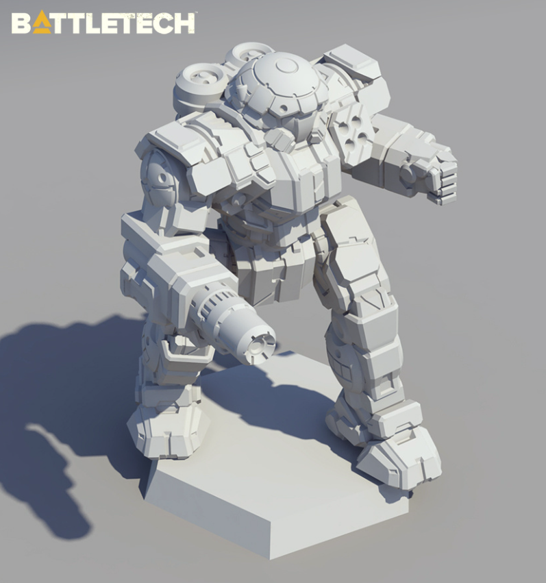 Battletech Victor Miniature Mech NO Cards Inner Sphere Urban Lance ...
