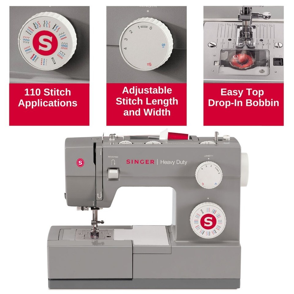 SINGER Heavy Duty 6380 Sewing Machine - Certified Refurbished | eBay