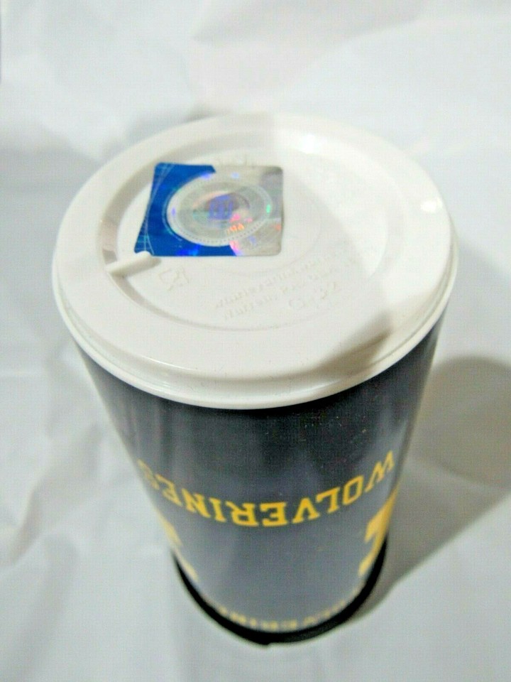 NCAA Michigan Wolverines 32 fl. oz. Plastic Travel Tumbler Cup with Lid ...