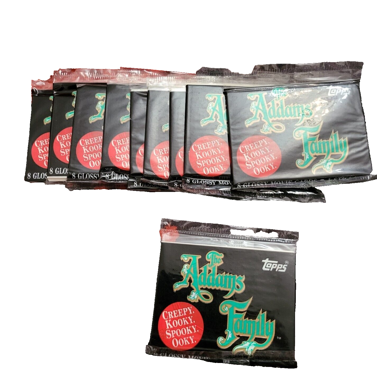 Topps The Addams Family Trading Cards Set Lot of 10 | eBay