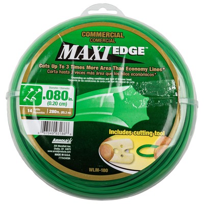 280 Feet of .080" Maxi Edge Commercial Trimmer Line for Shaft String ...