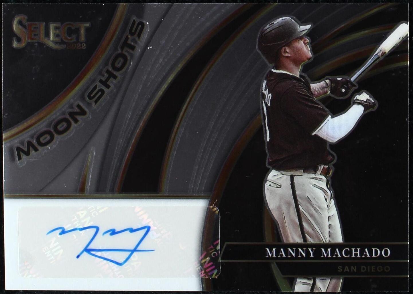 2022 Panini Select - Moon Shots Signatures Manny Machado #MSS-MM /99 ...