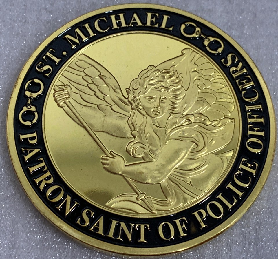 * Policeman Law Enforcement St Michael Catholic /Christian Prayer ...
