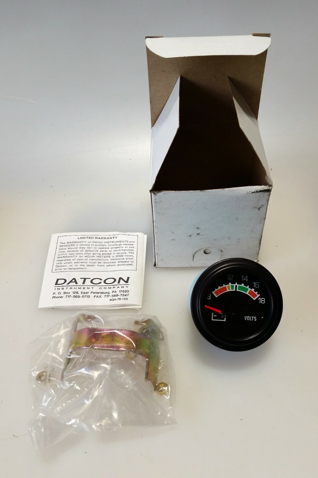 Datcon 06863-90 Voltmeter 12v Model 830 | eBay