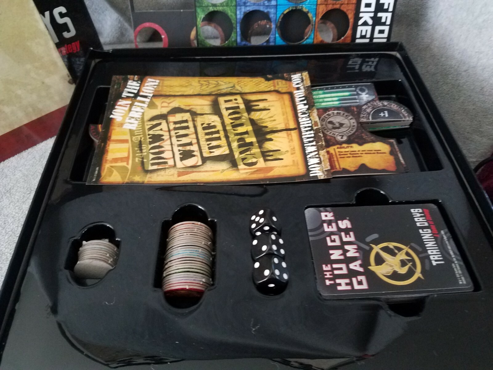 THE HUNGER GAMES TRAINING DAYS BOARD GAME - Complete | eBay