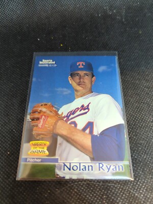 1999 Fleer Sports Illustrated Greats of the Game Nolan Ryan #34 HOF | eBay
