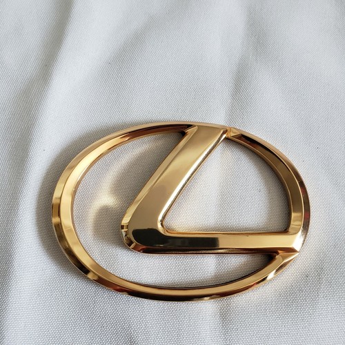 Lexus Gold Emblem (3.75" x 2.75") | Genuine OEM