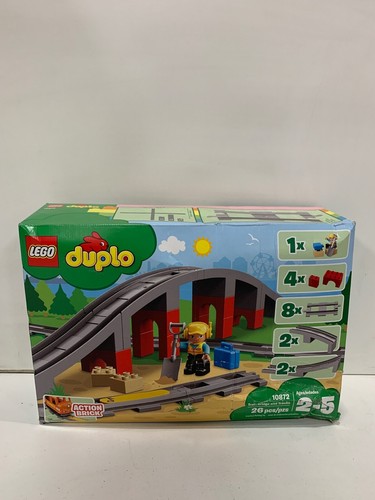 LEGO DUPLO: Train Bridge and Tracks (10872) 673419284004 | eBay