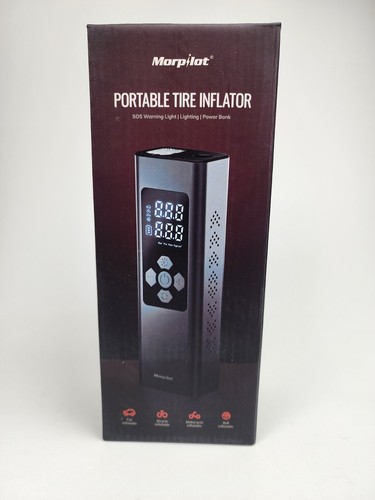 Morpilot Tire Inflator Portable Air Compressor 2X Faster Inflation ...