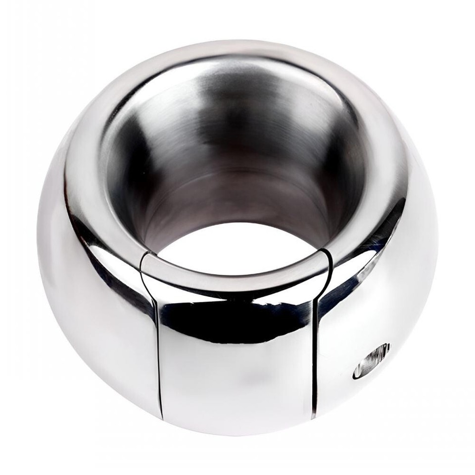 Stainless Steel Cock Ring Ball Stretcher Scrotum Pendant Penis Rings ...