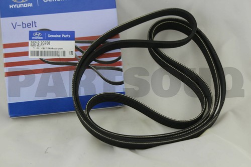 252122G700 Genuine Hyundai / KIA V-RIBBED BELT | eBay