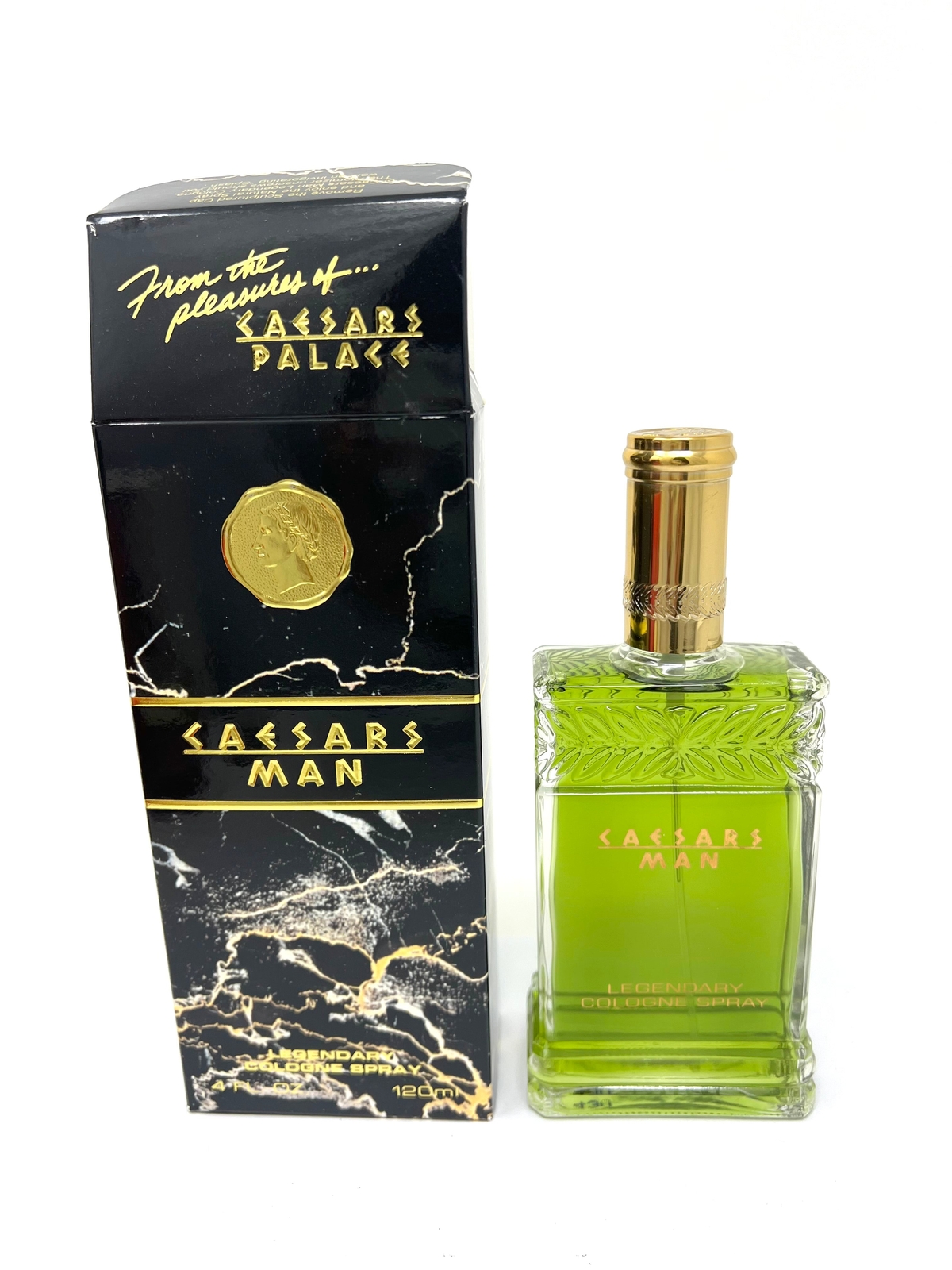 Caesars Man (Vintage) Caesars World Men 4 oz Legendary Cologne Spray ...