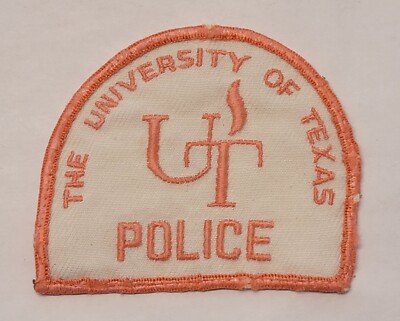VINTAGE 1978 UNIVERSITY OF TEXAS POLICE PATCH 1970's | eBay
