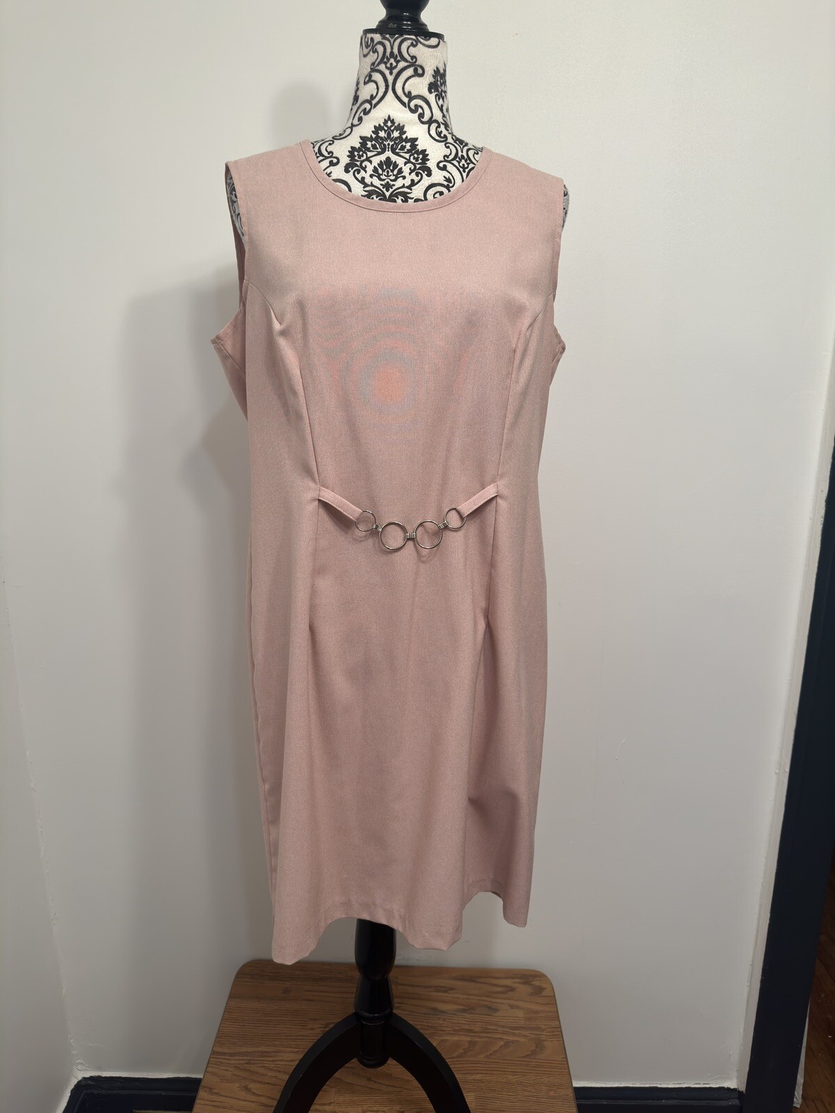 VINTAGE JASON CODY PETITE CORAL SHEATH DRESS JACKET S… - Gem