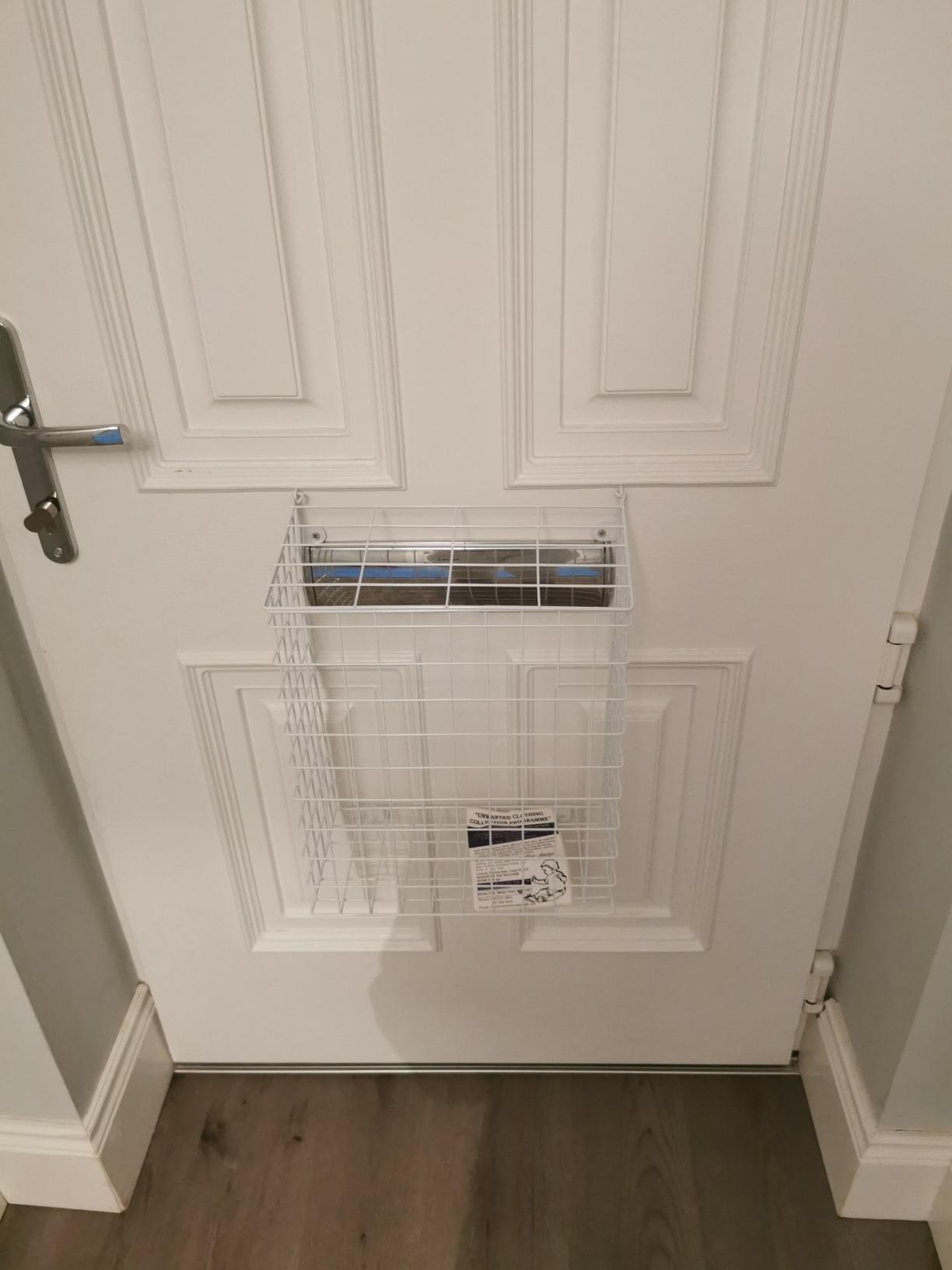 Front Door Letter Cage Guard Basket Mail Box Catcher Post Wire ...