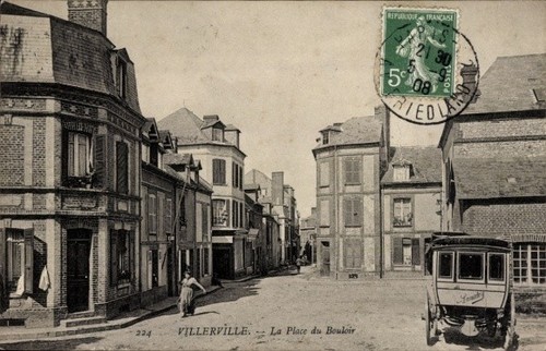Postal Villerville Calvados, Place du Bouloir - 4477908 | eBay