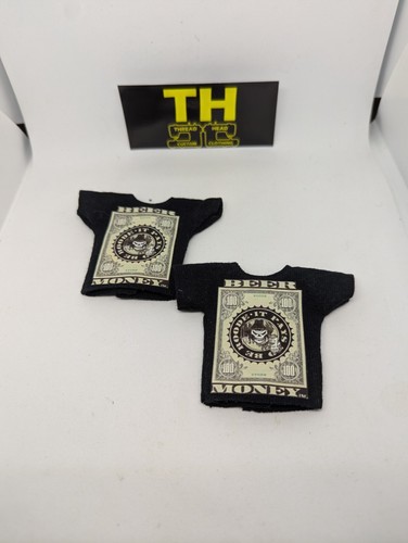 WWE Mattel Elite Custom Original Beer Money Shirts for Wrestling Action ...