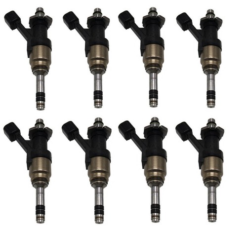 8 Pcs NEW OEM GM Fuel Injectors 12668390 (FJ1217) For 14-18 Chevy GMC ...