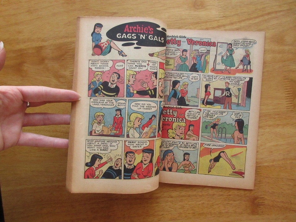 ARCHIE’S JOKES #17 (1962/25¢ Squarebound Archie Giant!) **Monster Cover ...