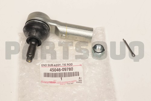 4504609780 Genuine Toyota END SUB-ASSY TIE RO 45046-09780 | eBay