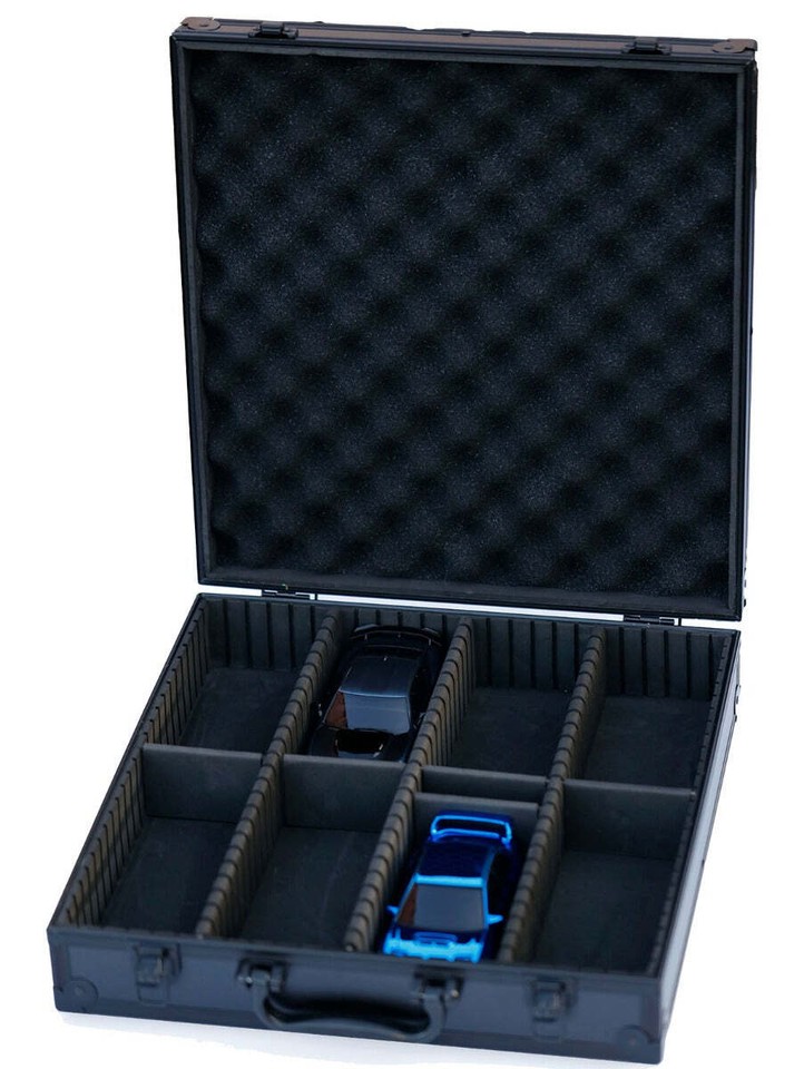Kyosho Mini-Z Cars Metal Carrying Case MiniZ Fits 8 Cars | eBay