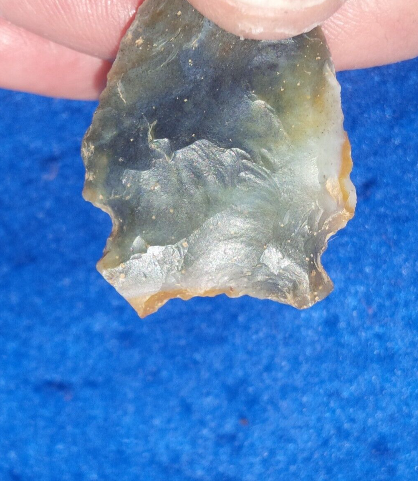 SUPERB 1-5/8" HARDAWAY PALMER OHIO ARROWHEAD Authentic Indian Artifact ...