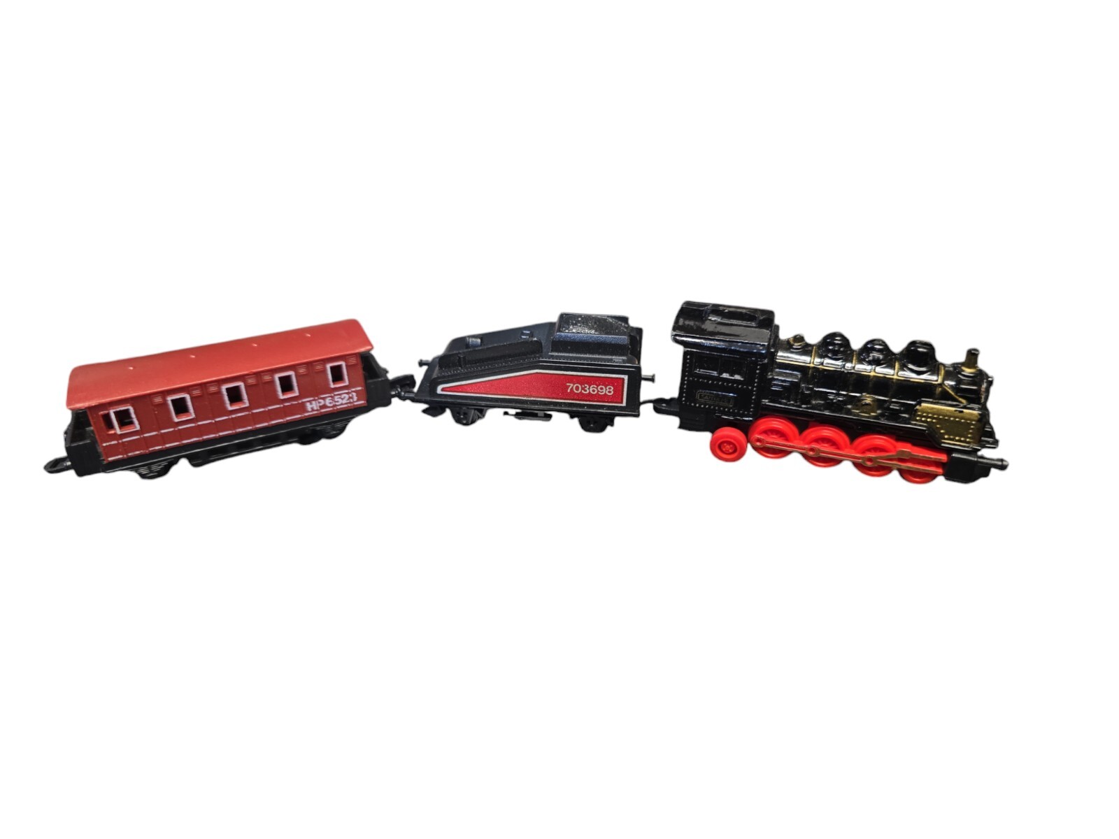 Vintage 1989 Soma Micro Machines Santa Fe Pullback Mini Train Diecast ...