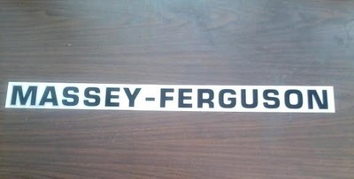 Massey Ferguson Loader Decal | eBay