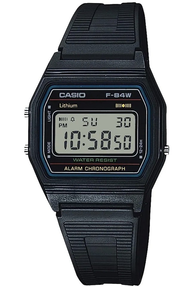 Casio F-84W Module 593 Mid 1980's Design Vintage 'C' JDM Digital Watch ...