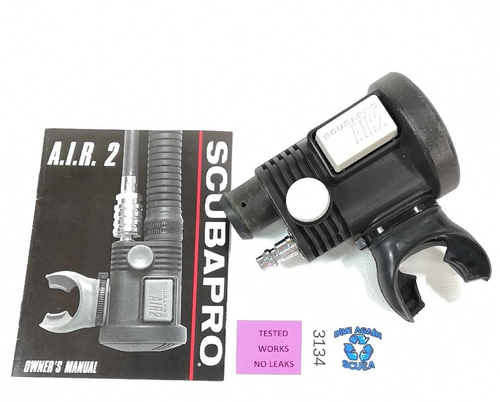 Scubapro 3rd Gen Air 2 Alternate Air Source BC BCD Octo Inflator Scuba ...