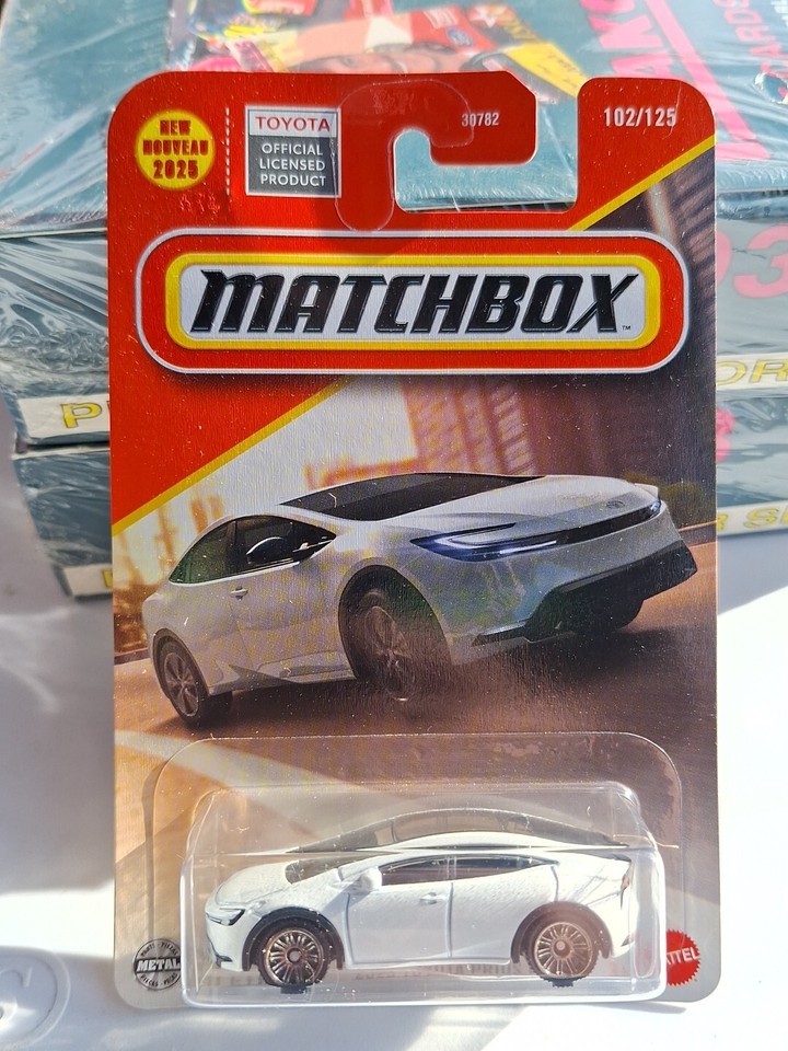 2025 Matchbox 2023 Toyota Prius Prime White 102/125 | eBay