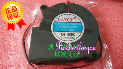 1X SANLY SF6028SM 12V 0.10A dedicated cooling fan 2wire #M270 QL | eBay