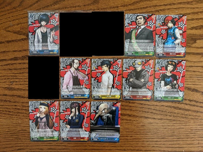 Weiss Schwarz TCG CCG Persona 5 Confidants Cards Japanese Pack Fresh ...