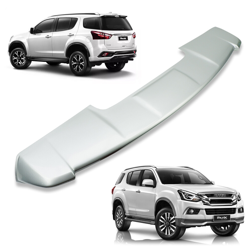 Rear Roof Spoiler Arctic Silver(529) Trim Fits Isuzu Mu-X Suv 2017 ...