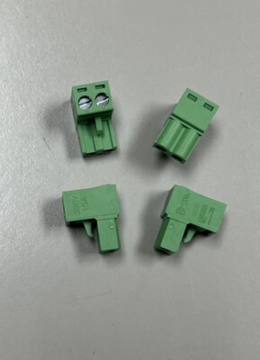 150pcs 2ESDV-02P Dinkle 2 Pos 5.08MM .200" Terminal Block Female ...
