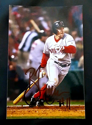 BILL MUELLER BOSTON RED SOX STAR SIGNED AUTOGRAPHED 4x6 GLOSSY PHOTO | eBay