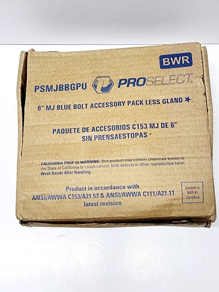 PROSELECT PSMJBBGP Series 6 in. Low Alloy Steel Mechanical Joint ...