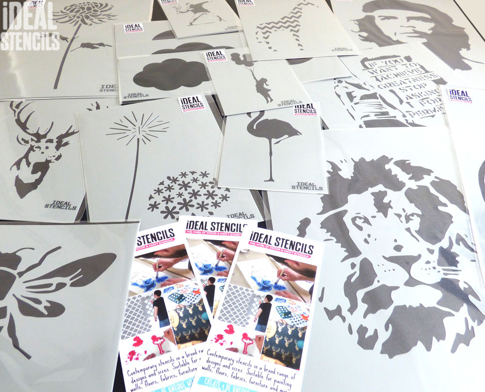 Peacock Feather Quill Stencil Wall Home DÃ©cor Paint Reusable Ideal ...